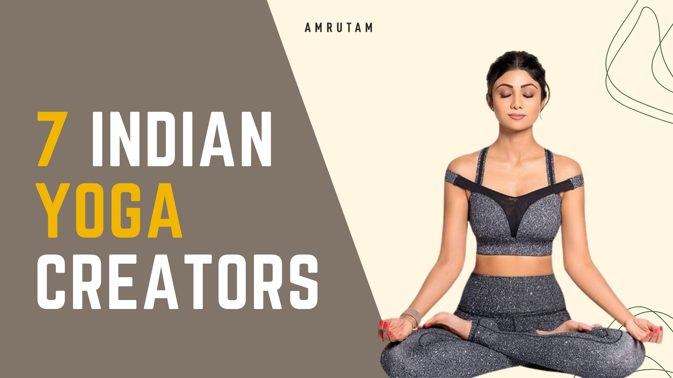 7 Indian Yoga Accounts to Follow – Amrutam