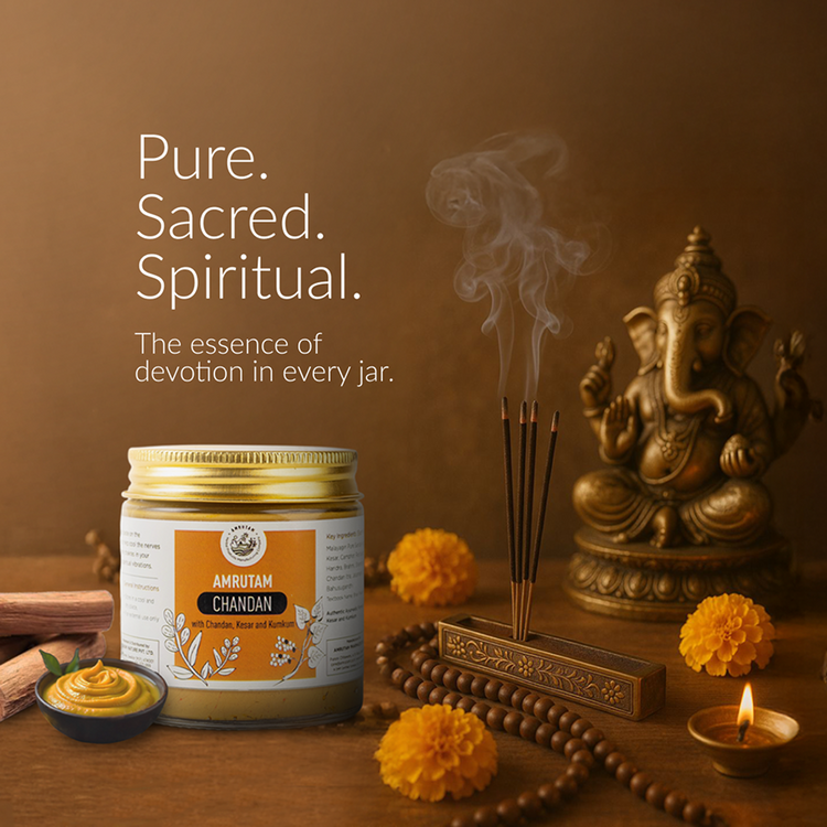 Amrutam Chandan | 100% Natural Ayurvedic Chandan Paste