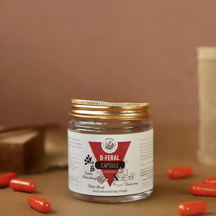 Amrutam B Feral Gold Capsules | Stamina and Overall Body Strength